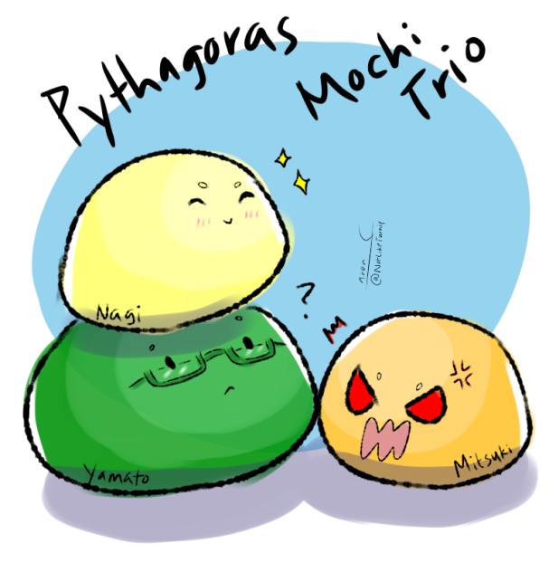 i7 Pythagoras Trio Mochi ver. - ibisPaint
