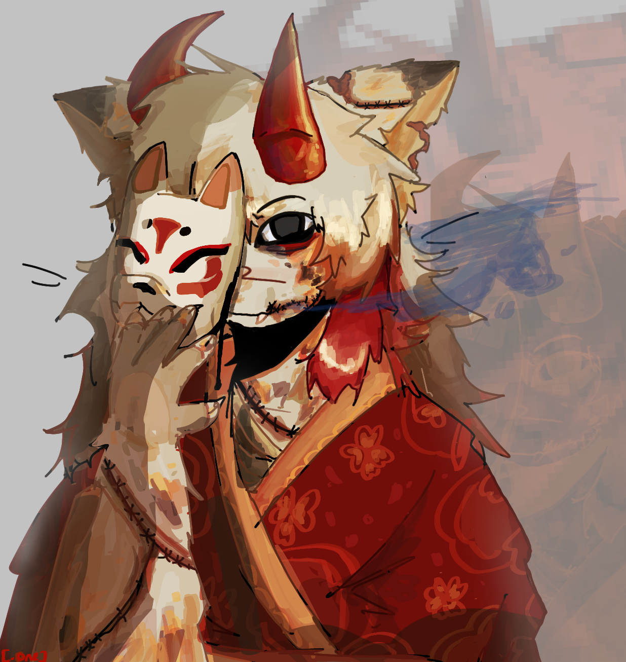 phighting oc crossbow! - ibisPaint