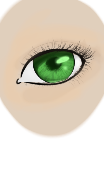 Emerald eye - ibisPaint