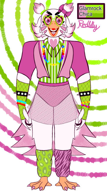 Glamrock Chica - ibisPaint