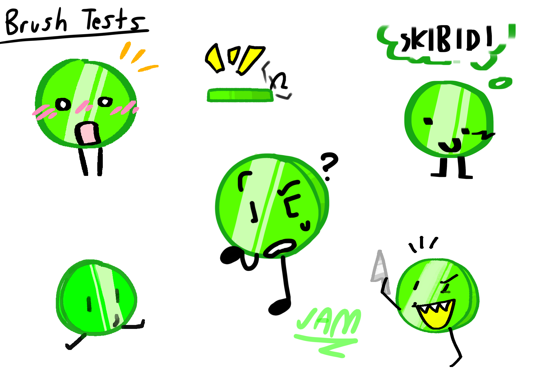 Brush Tests - ibisPaint