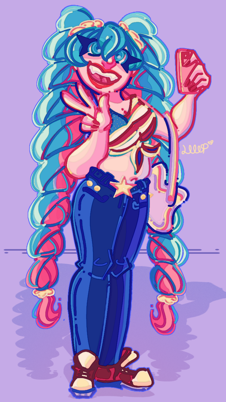 USA Miku!! - ibisPaint