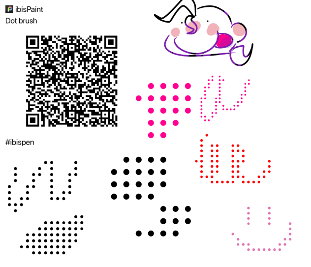 Dotting Brush - ibisPaint