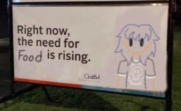 need for food meme - ibisPaint