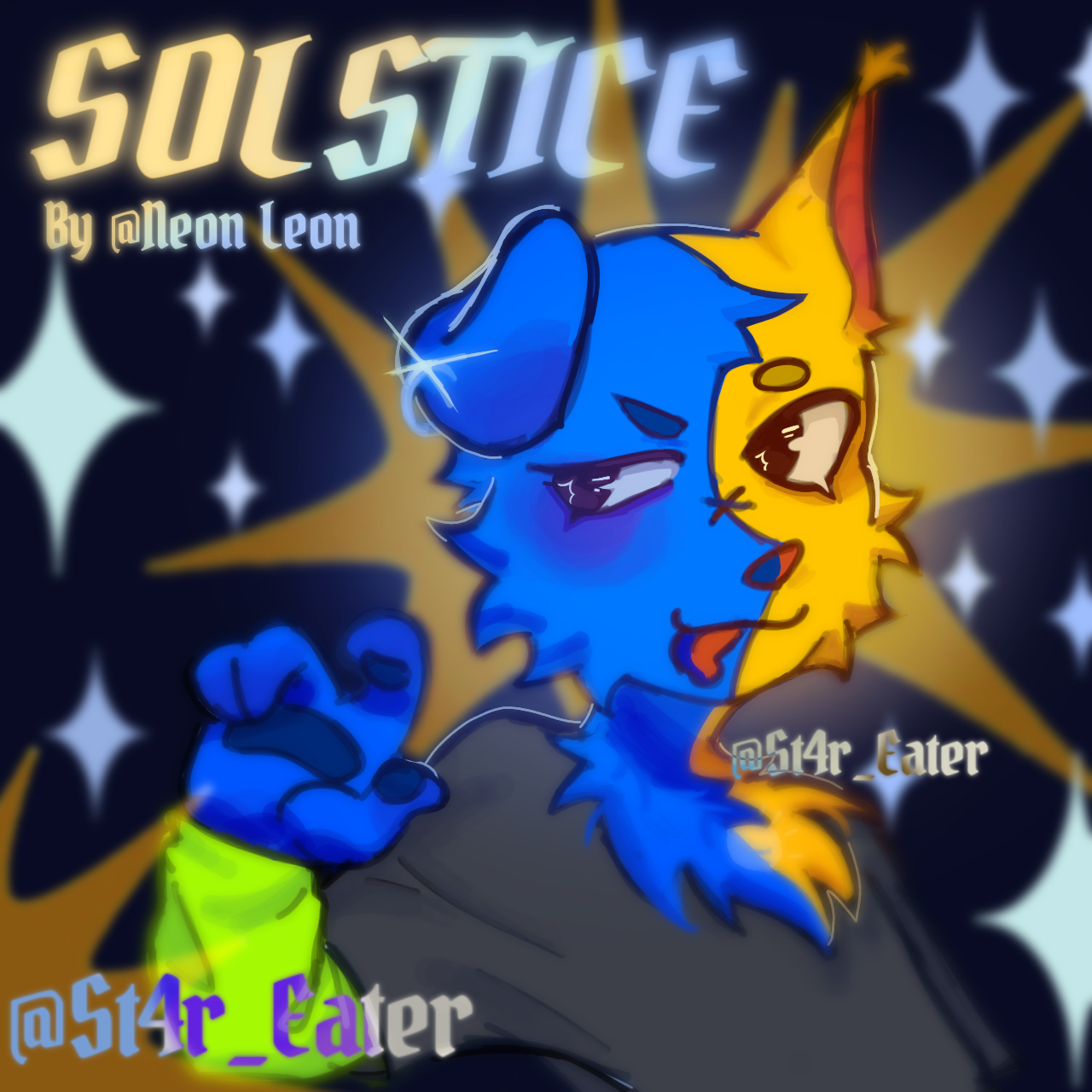 ENA's fursona( Tdd-Solstice) - ibisPaint