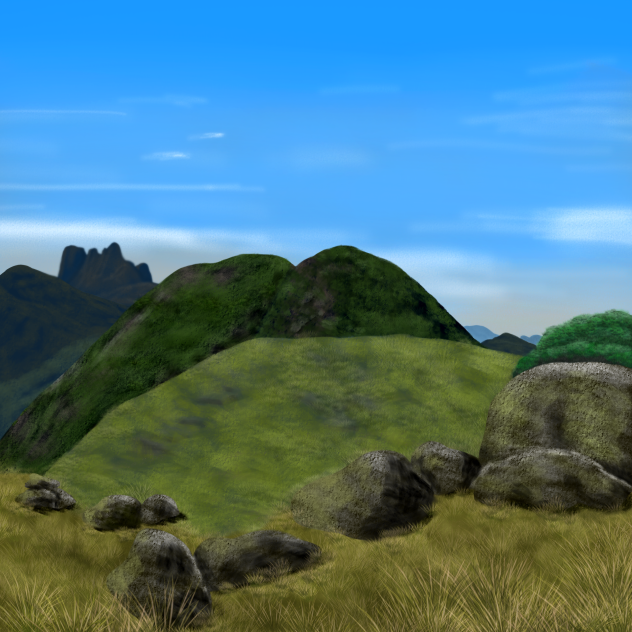 mountains - ibisPaint