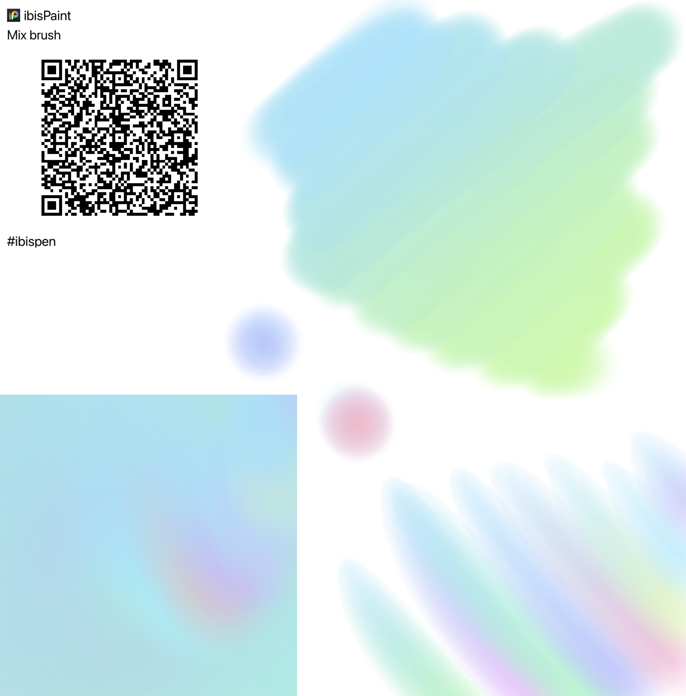 Mix brush - ibisPaint