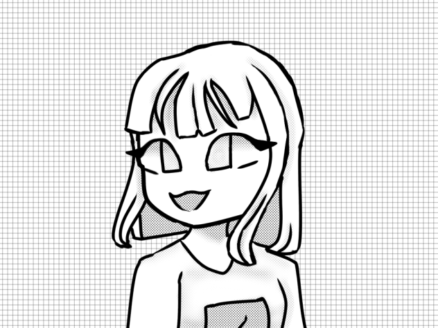 Server girl - ibisPaint