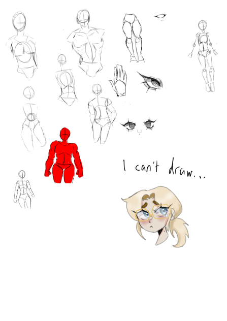 Anatomy practice - ibisPaint