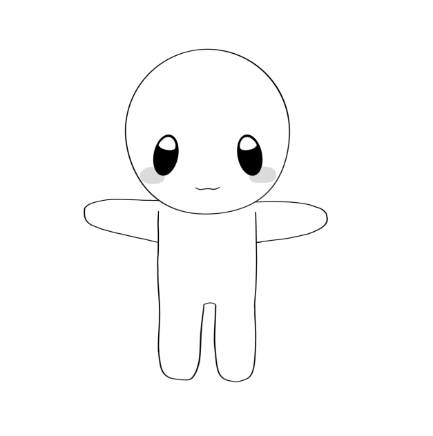 little plushie base - ibisPaint