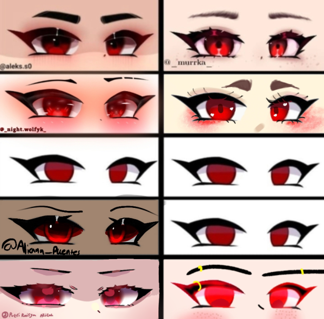 gacha eye collab - ibisPaint