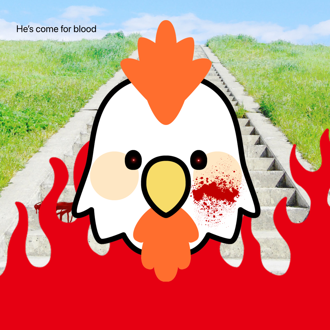 The Chicken is Here - ibisPaint