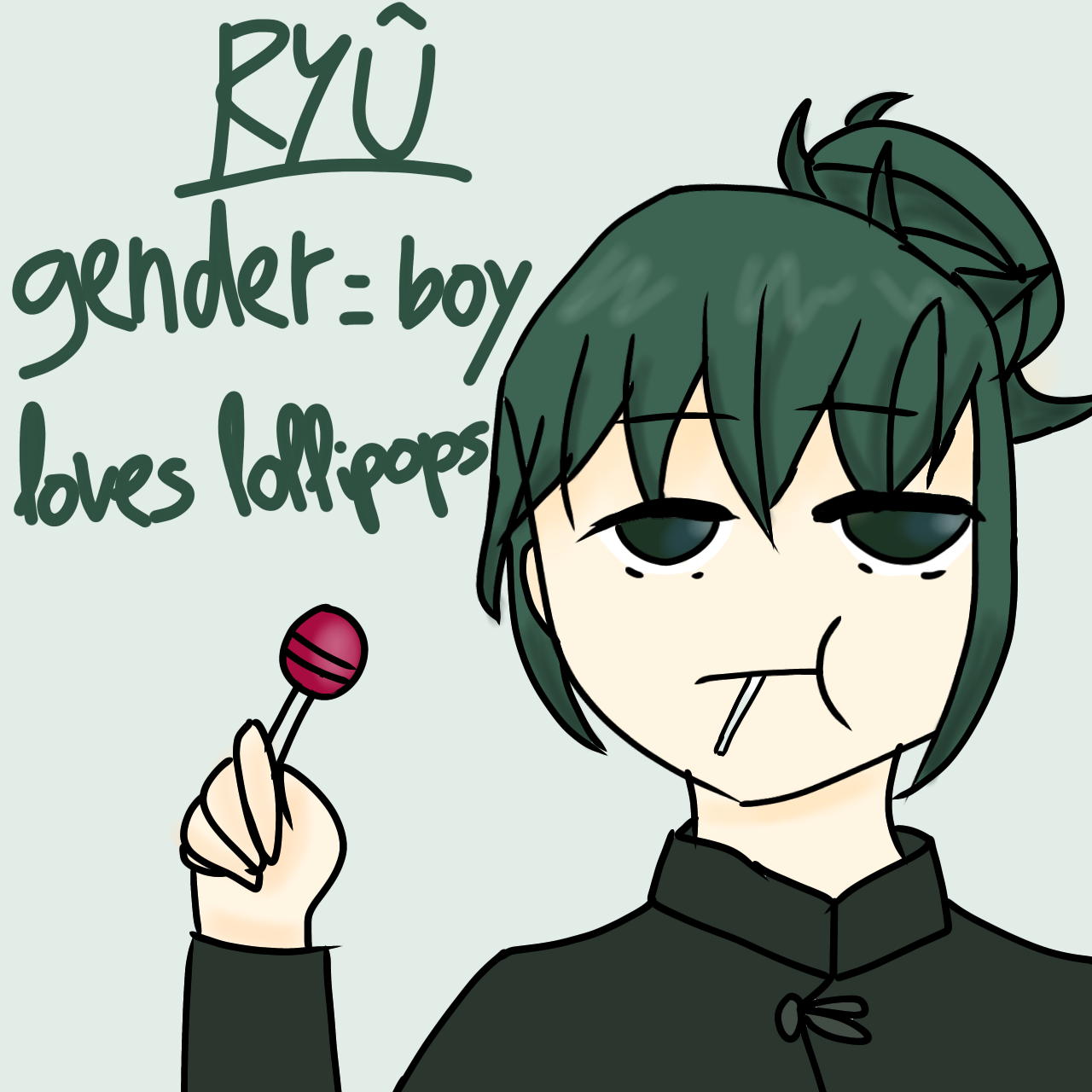 New oc Ryû 🐉 - ibisPaint