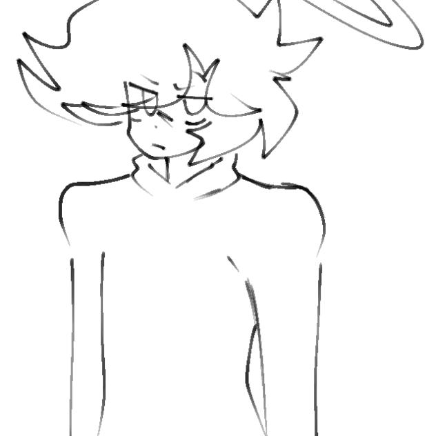 he is not mad, or thats i guess - ibisPaint