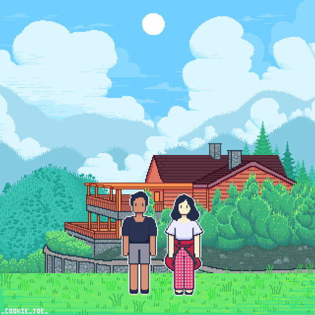 Lodge Pixel Art - ibisPaint