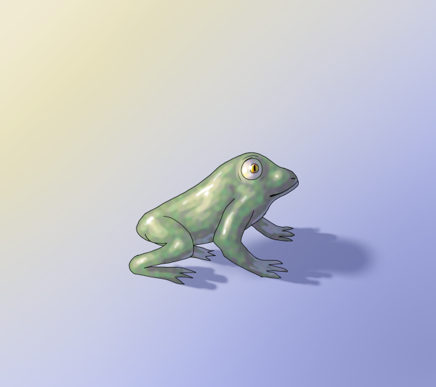 A frog - ibisPaint