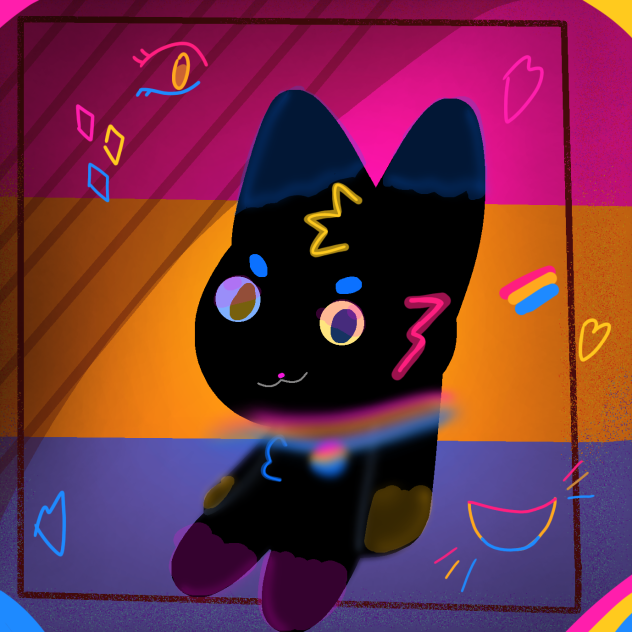 the pan cat - ibisPaint