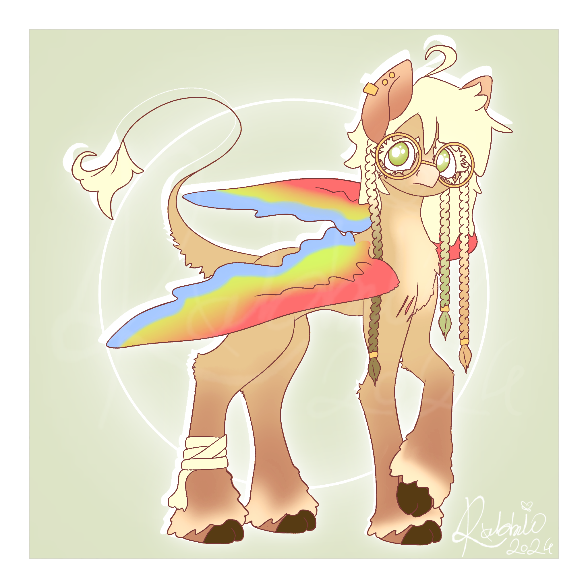 Fluttershy in my style + redisign - ibisPaint