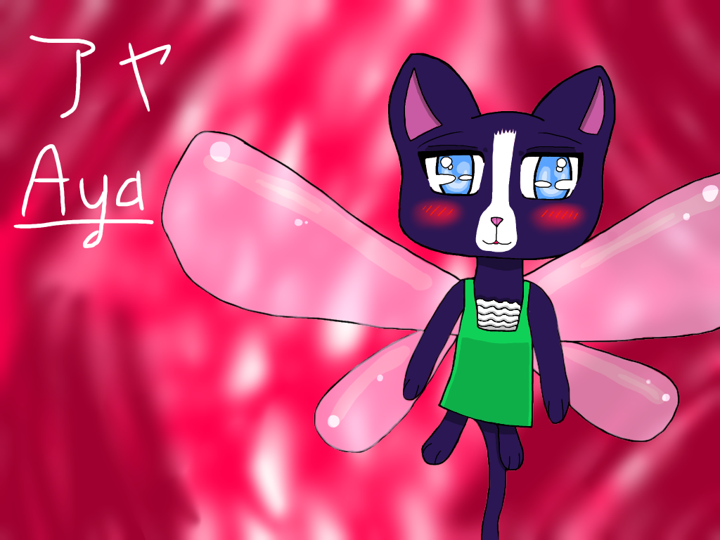 Anime Magic-Cat Aya Speedpaint - ibisPaint