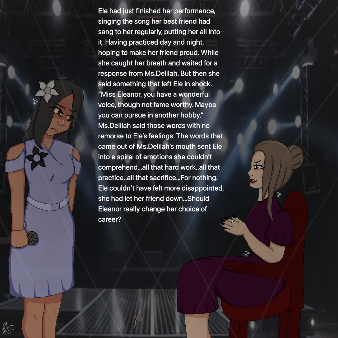 Eleanor’s performance - ibisPaint