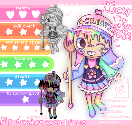 My first dandy’s world oc! - ibisPaint