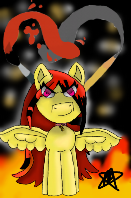 flames of fire-mlp speedpaint - ibisPaint