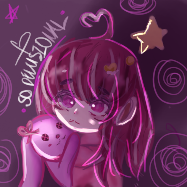 I drew myself a pfp - ibisPaint
