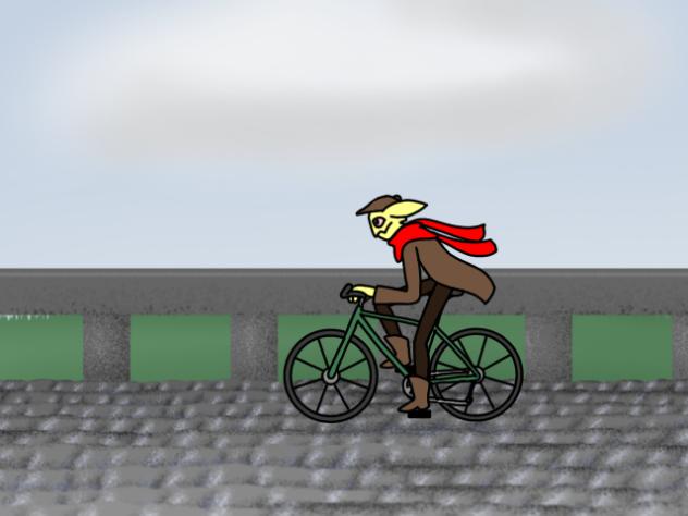 Test animation bike - ibisPaint