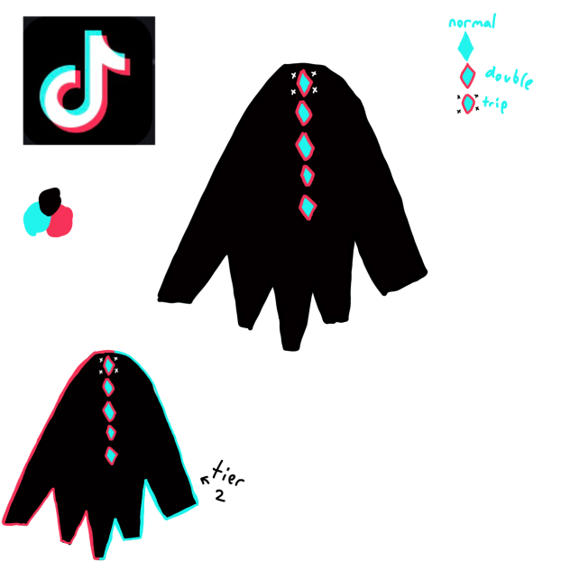 Tic tok cape ( Sky cotl) - ibisPaint