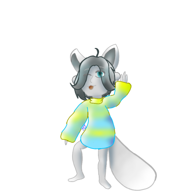 Temmie fan art - ibisPaint