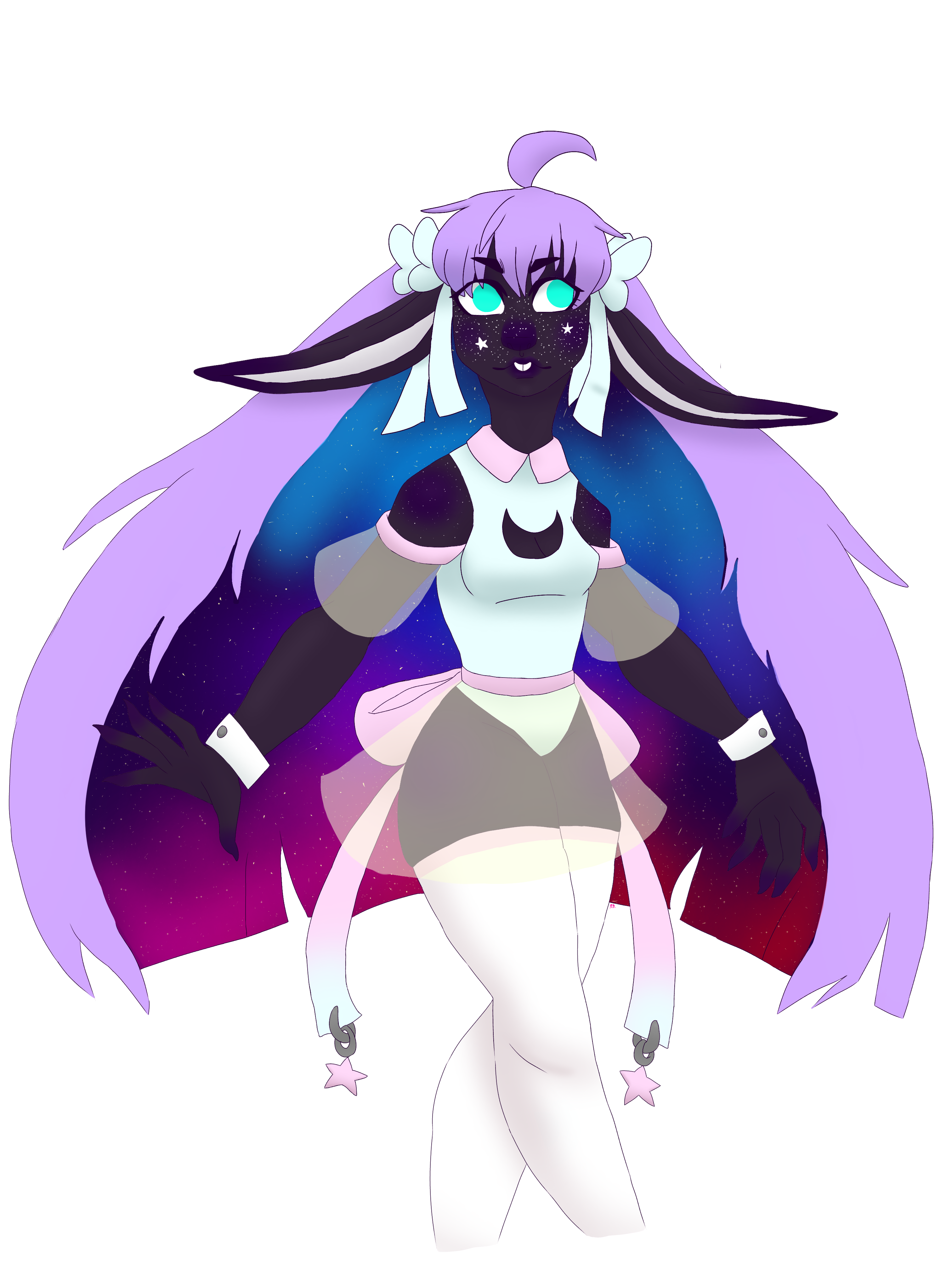 galaxy hare - ibisPaint