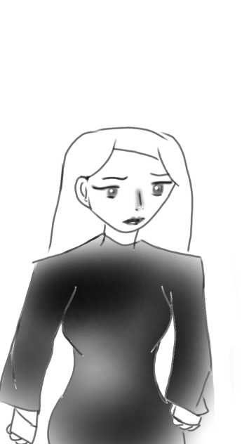 Old cartoon Woman - ibisPaint