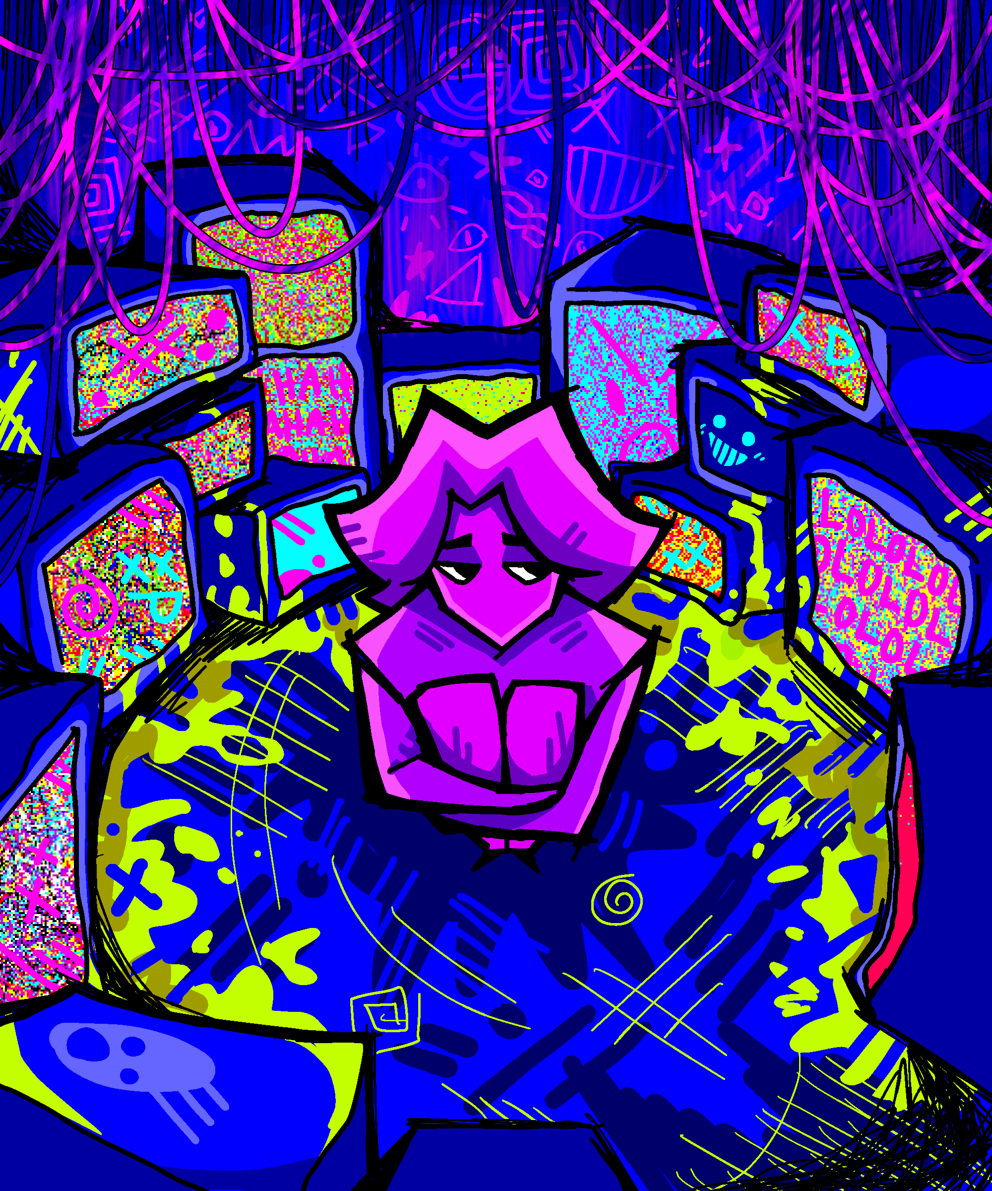 dead internet - ibisPaint