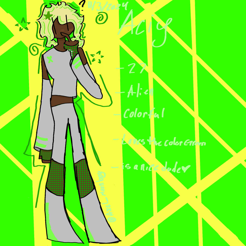 Alien oc! - ibisPaint