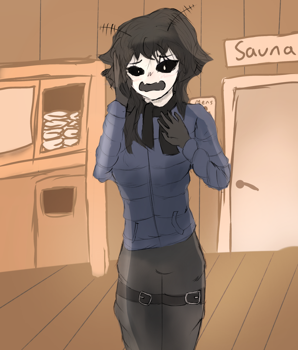 Average day at the Sauna - ibisPaint