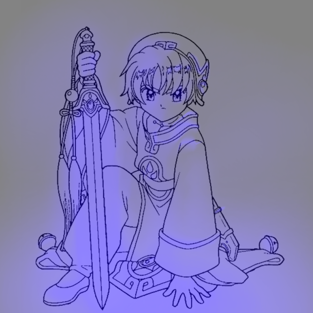 Sword Purple - ibisPaint