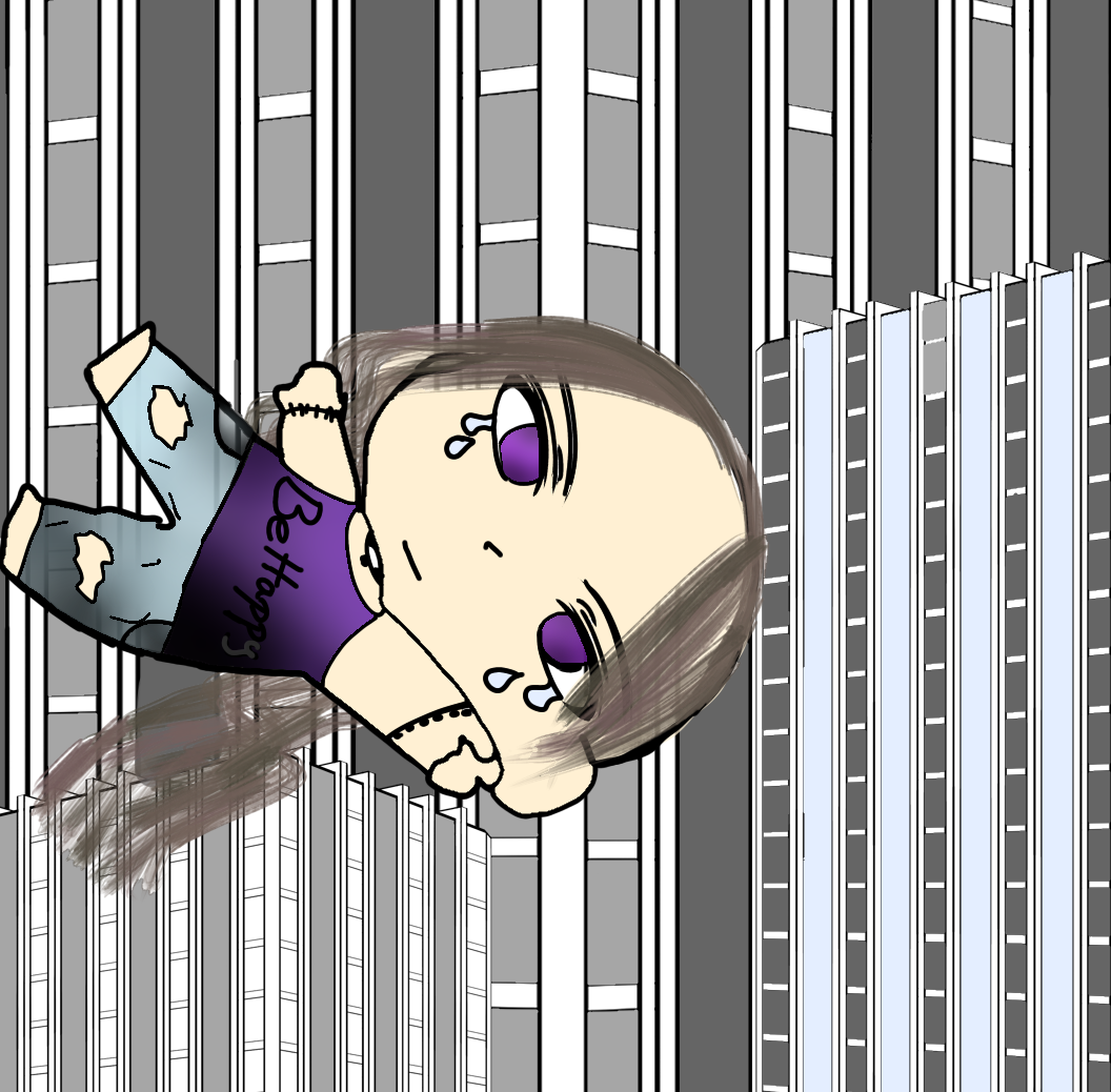 Falling poor girl - ibisPaint