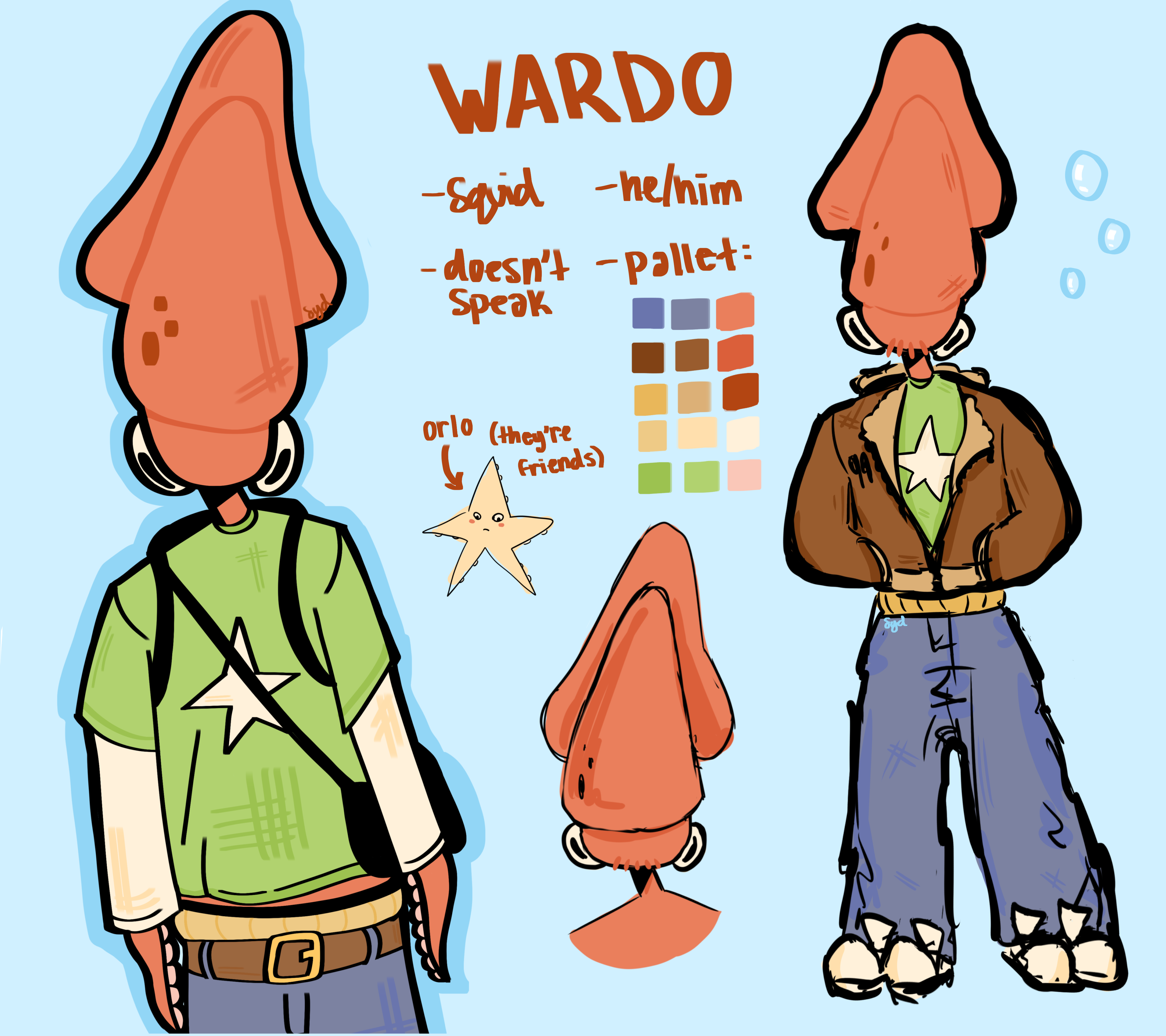 Wardo character sheet - ibisPaint