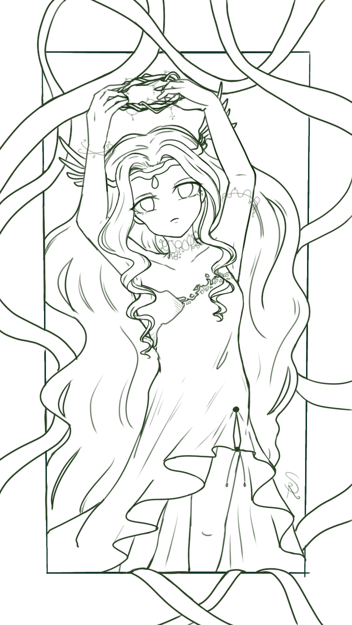 Nymph(sketch ver.) - ibisPaint