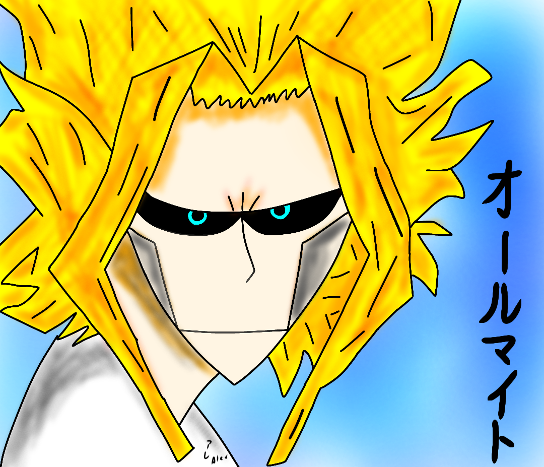 All Might - ibisPaint