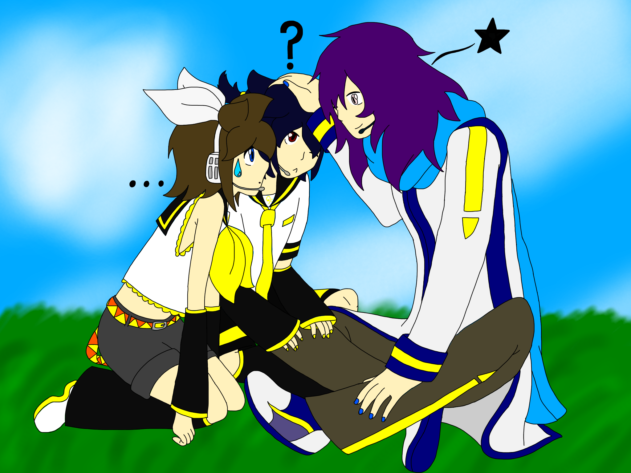 Pit, Dark Pit, and Hades - ibisPaint