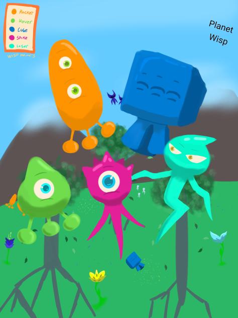 Planet Wisp 🌏 - ibisPaint