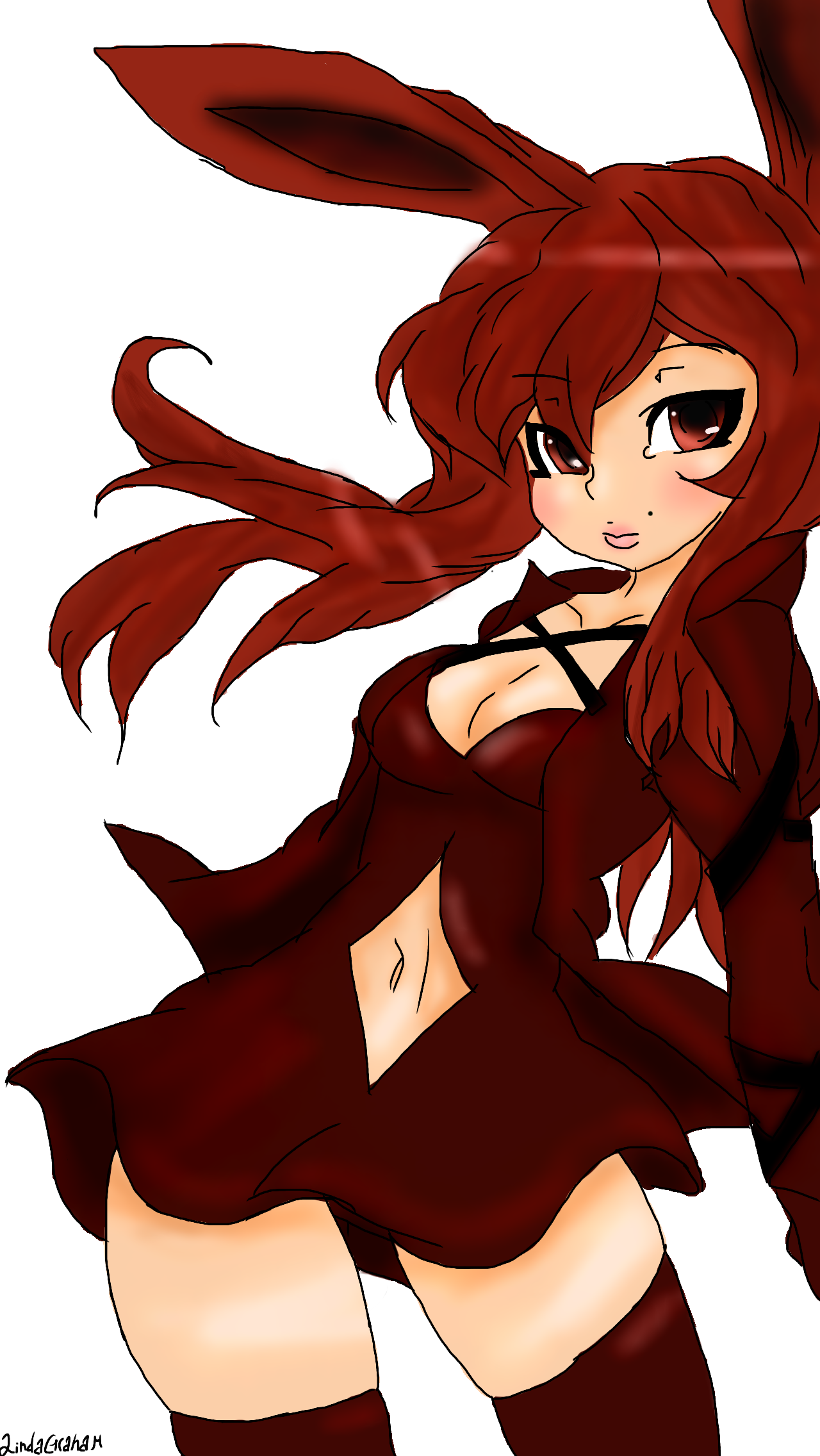 Devilish Bunny - ibisPaint