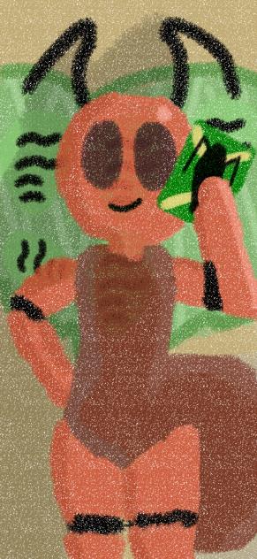 Janet from Bug Fables - ibisPaint