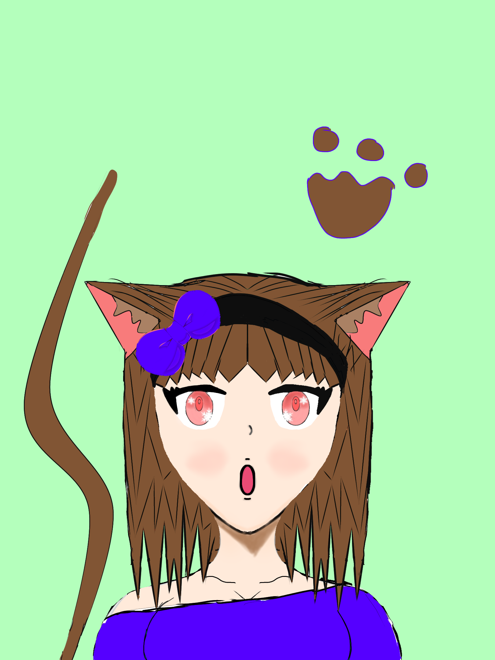 Neko girl - ibisPaint