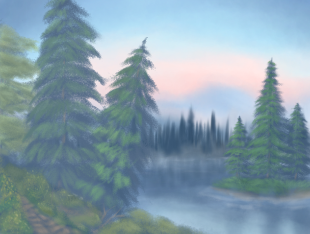 Island Of The Wilderness - ibisPaint