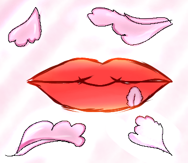 weird lips😬😑 - ibisPaint