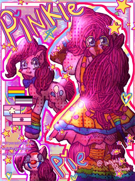 PINKIE☆PIE MLP《PUFFY STICKER VERSION》 - ibisPaint