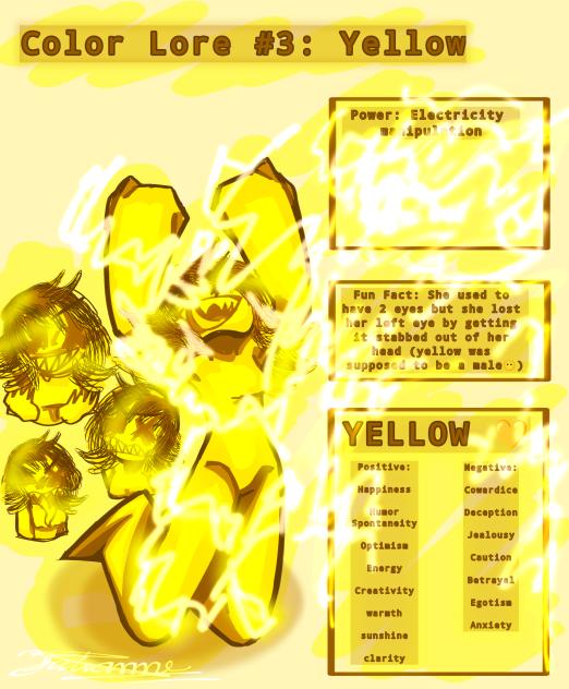 Color Lore #3 - Yellow - ibisPaint