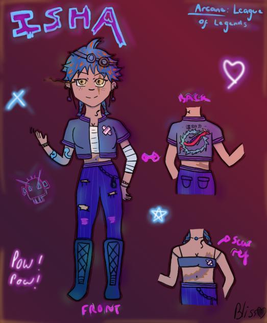 Isha from ARCANE - ibisPaint